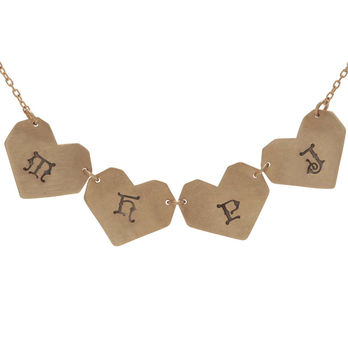 Paper Heart Necklace – Bittersweets NY